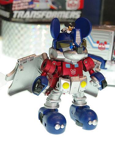 Mickey Mouse Color Version | Transformers Disney Label | Takara Tomy
