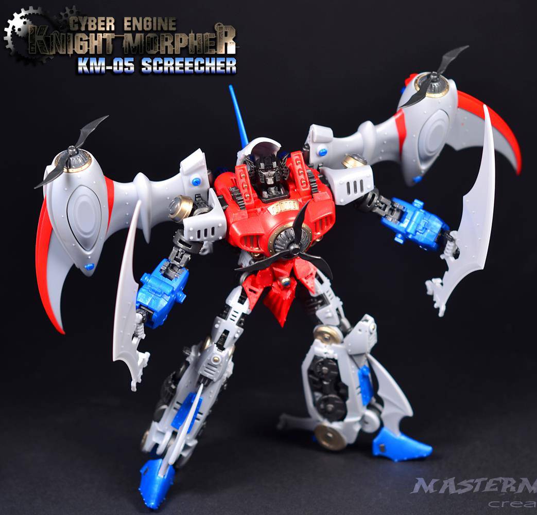 Knight Morpher Set of 3 Screecher Warper and Stormer | Mastermind ...