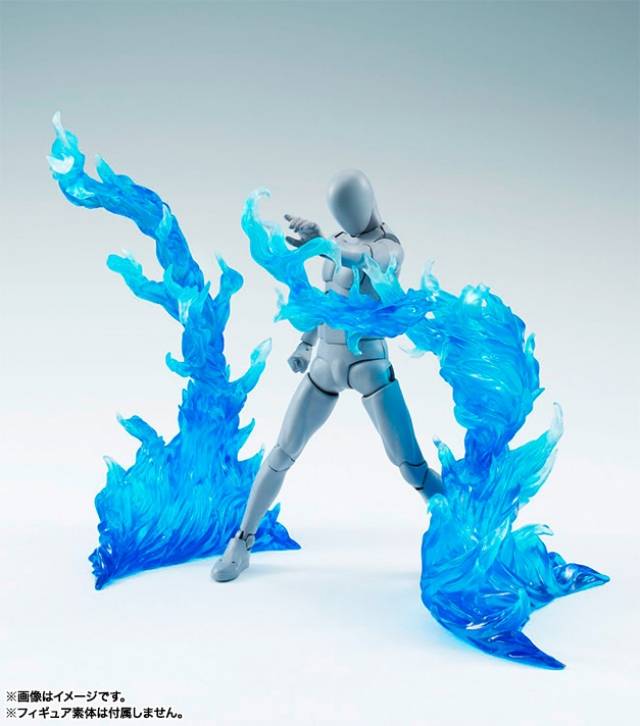 Burning Flame Blue Version S.H. Figuarts Tamashii Effects | Bandai ...