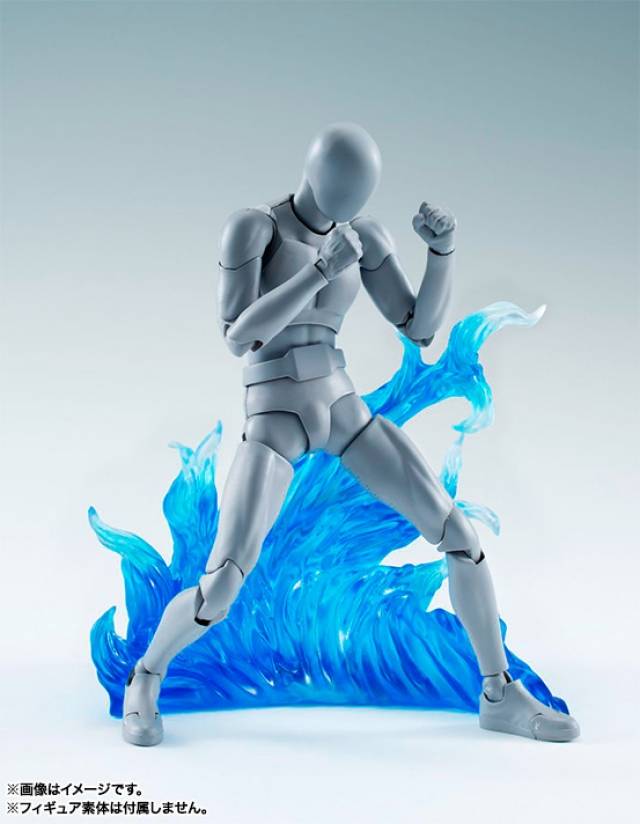 Burning Flame Blue Version S.H. Figuarts Tamashii Effects | Bandai ...