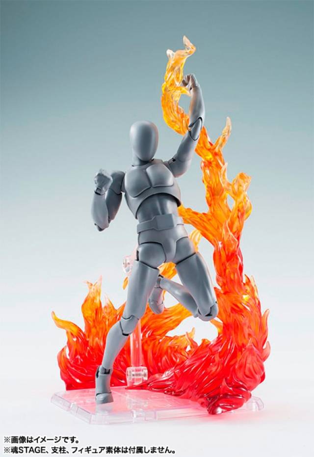 Burning Flame Red Version S.H. Figuarts Tamashii Effects | Bandai ...
