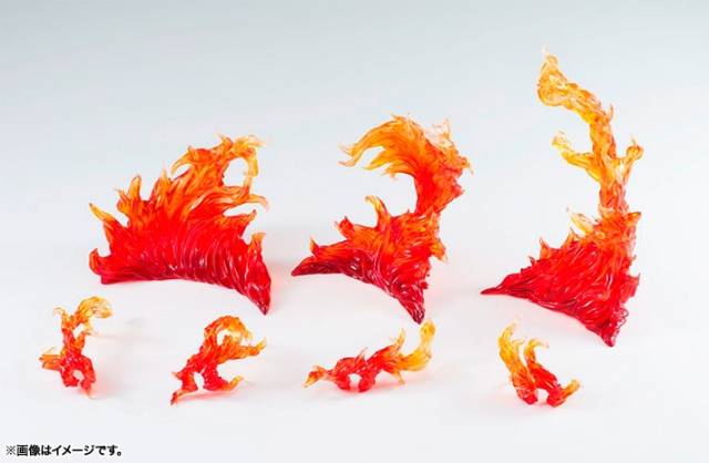 Burning Flame Red Version S.H. Figuarts Tamashii Effects | Bandai ...