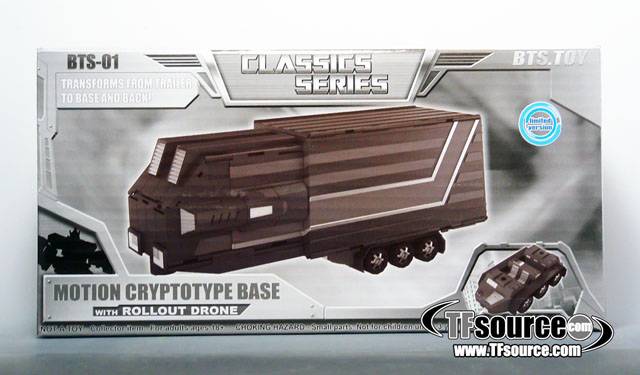 BTS-01 Motion Cryptotype Base with Rollout Drone | BTS Toy | TFSource