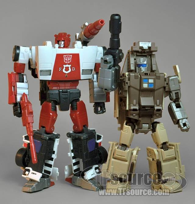 OTS-02 Brawny and OTS-03 Backland Set of 2 Figures | Badcube Old Time ...