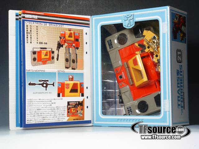 #21 Blaster Transformers G1 | the Transformers Collection Book Style ...