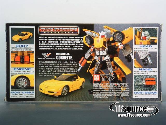 BT-06 Tracks Blue Version | Chevrolet Corvette | Transformers Binaltech ...