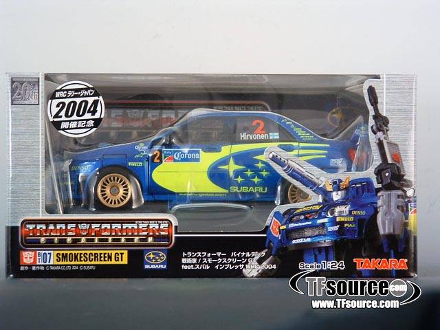 BT-07 Smokescreen #2 | Subaru Impreza WRX | Transformers Binaltech ...