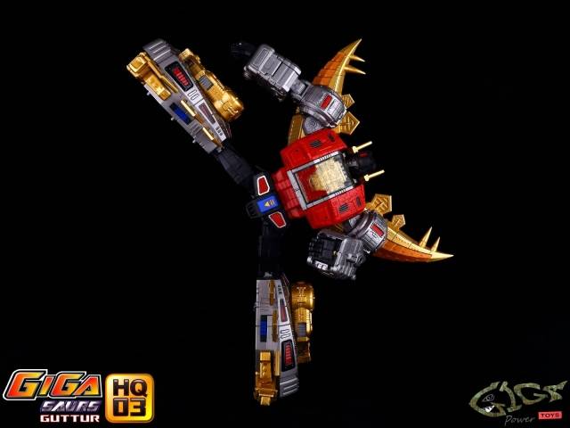 HQ-03 Guttur Metallic Version | Gigapower Gigasaurs 3rd Party MP-Scale ...