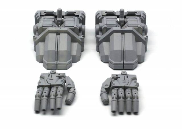 PC-01 Upgrade Kit Black Version for Transformers Combiner Wars Superion ...