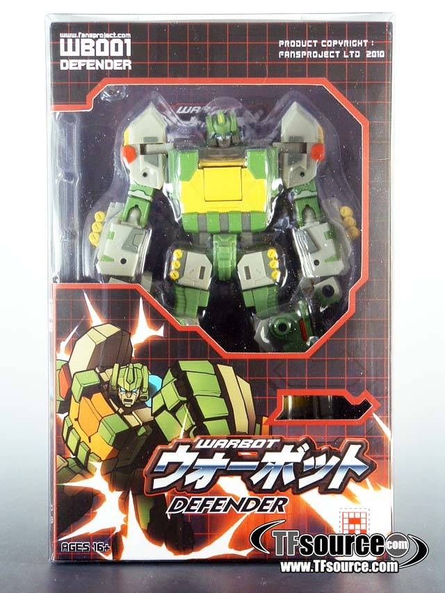 WB001 Defender | FansProject 3rd Party Collector Figure | Toygeek