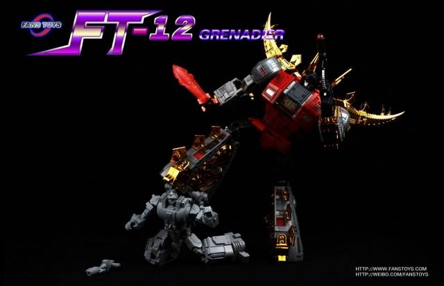 FT-12 Grenadier Grey Chest | Fans Toys | TFSource