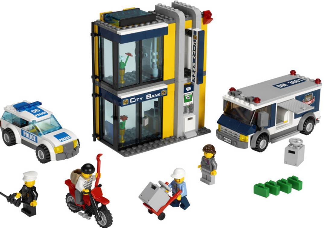LEGO City - Bank & Money Transfer 3661