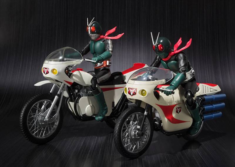 Masked Rider 2 and Remodeled Cyclone S.H. Figuarts | Bandai Tamashii ...