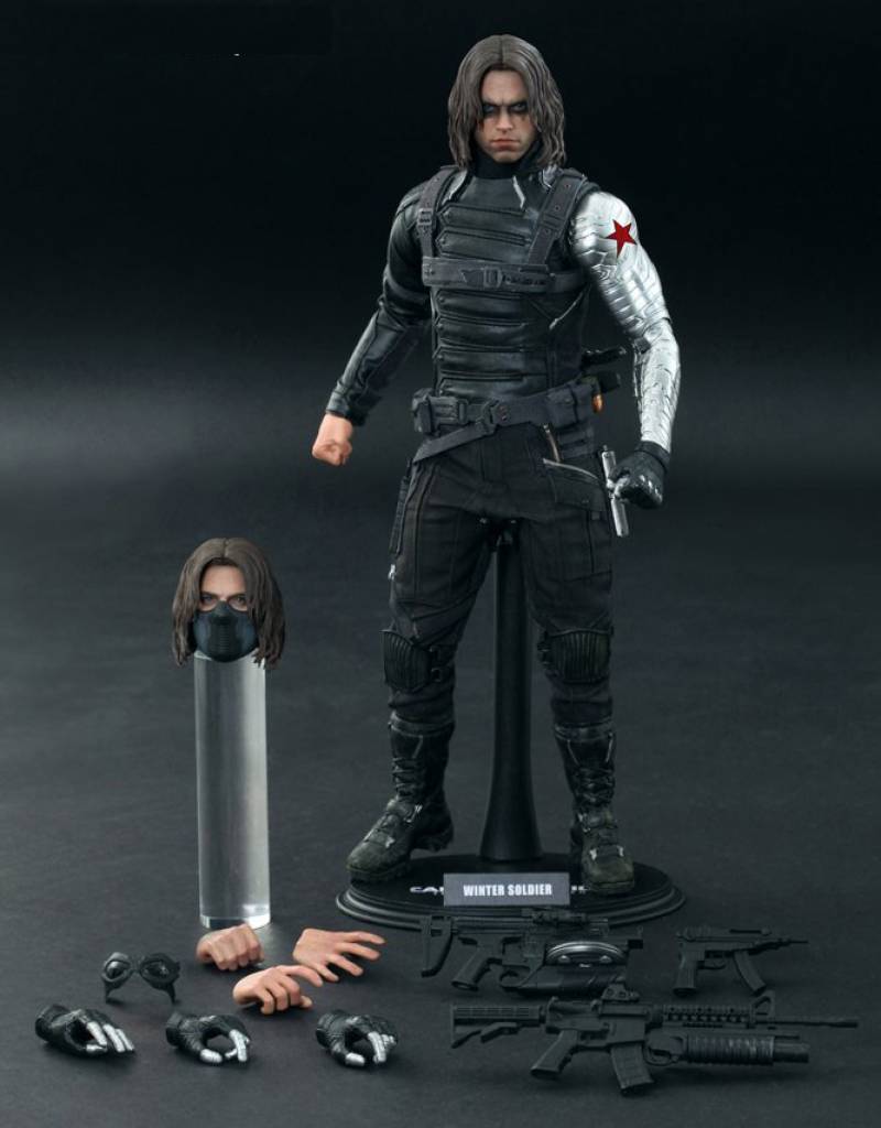 The Winter Solider 1:6 Scale | Hot Toys Movie Masterpiece | Marvel ...