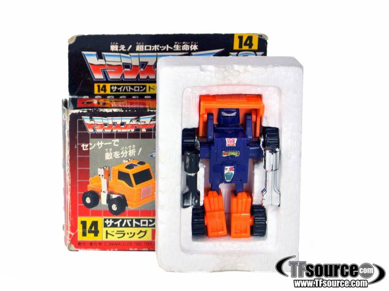 14 Huffer Japanese Transformers G1 | Transformers Generation One | Hasbro