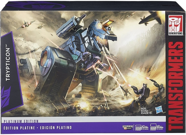 Trypticon G1 Generation 1 | Platinum Edition Transformers Figure | Toygeek