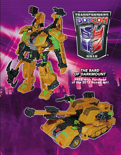 Straxus Bard of Darkmount Shattered Glass Botcon Exclusive | Transformers Convention 2012 ...