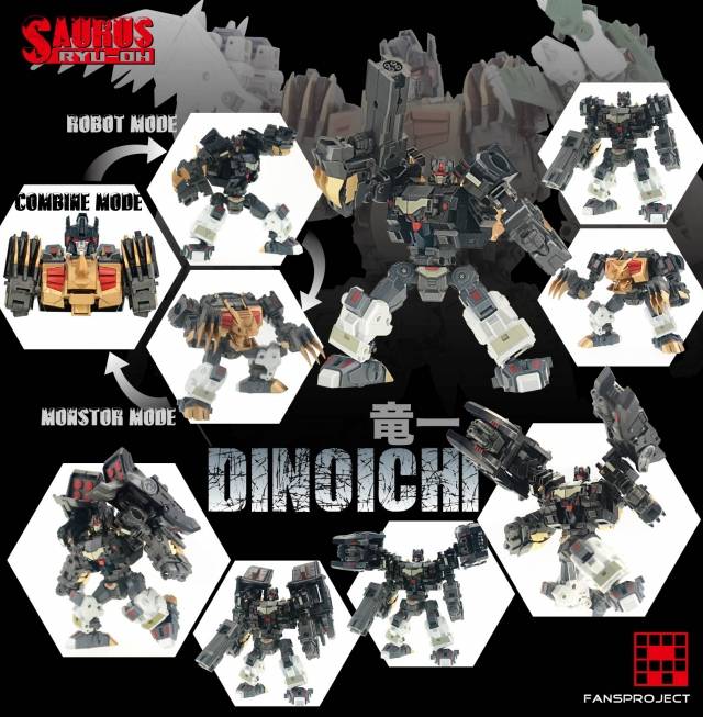 Dinoichi | Fansproject Saurus Ryu-oh | TFSource