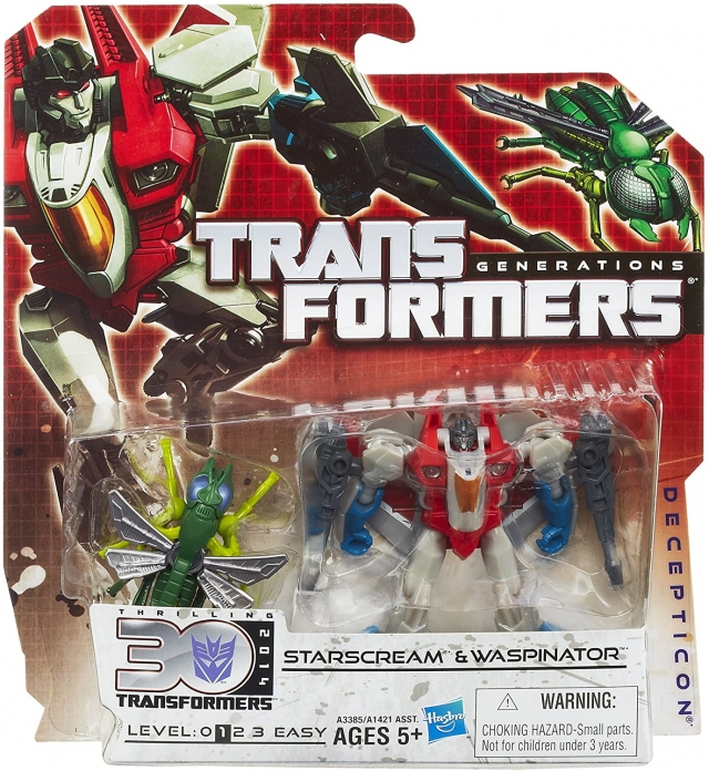 Legends Class Starscream and Waspinator | Transformers Generations ...