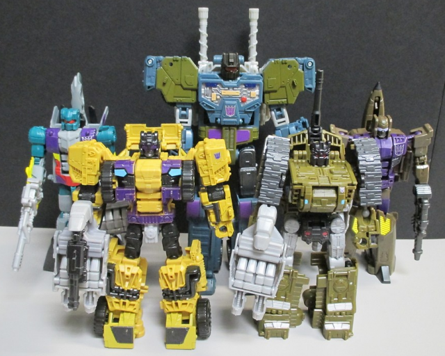Bruticus Set of 5 Figures | Transformers Generations Combiner Wars | Hasbro