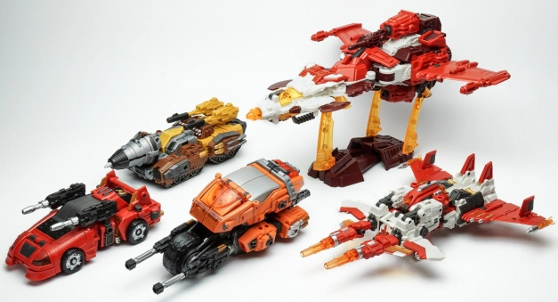 WB03 Computicon Set of 6 Figures | Warbotron | TFSource