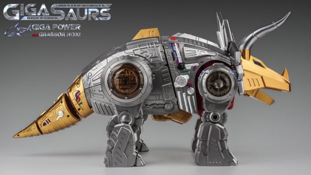 HQ-02 Grassor Metallic Version | Gigapower Gigasaurs 3rd Party MP-Scale ...