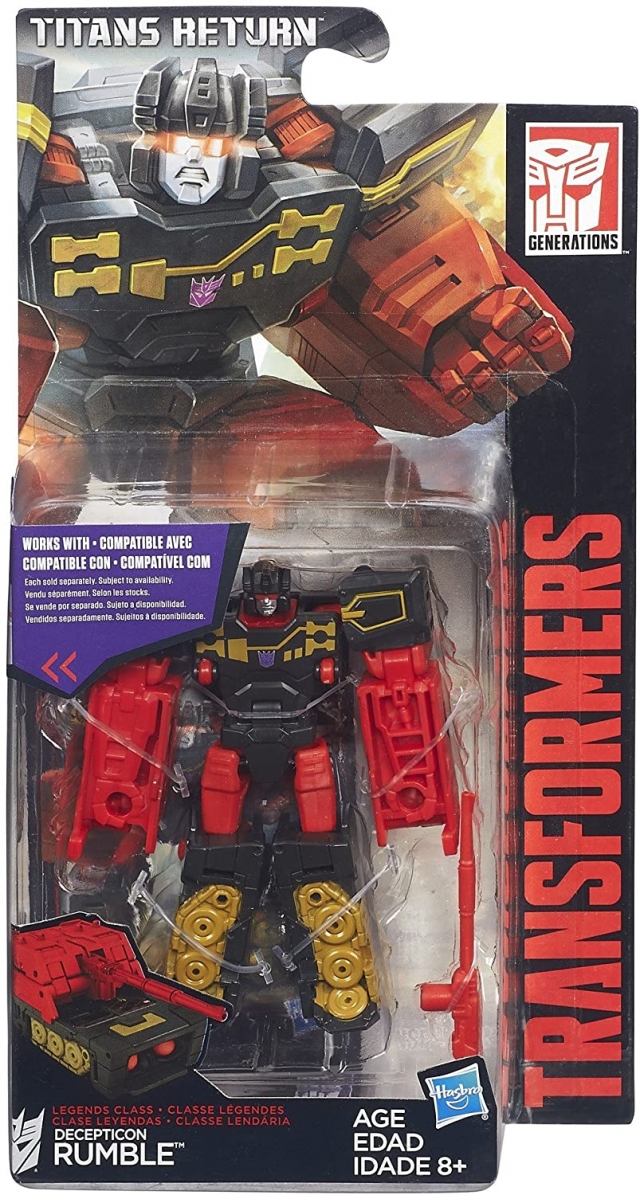 Rumble | Titans Return Transformers Figure | Toygeek