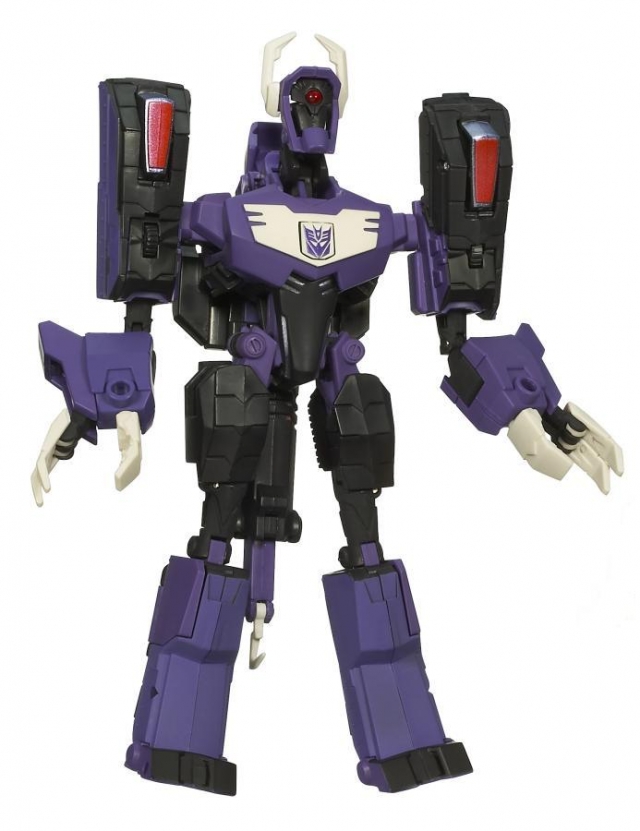 Voyager Class Shockwave and Bumblebee Exclusive | Transformers Animated ...