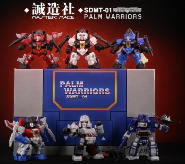 SDMT-01 Q Version Palm Warriors Set of 6 | Master Made | TFSource