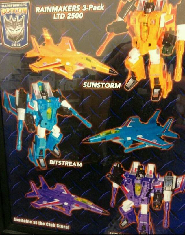Rainmaker 3-Pack Botcon Exclusive | Transformers Convention 2013 ...