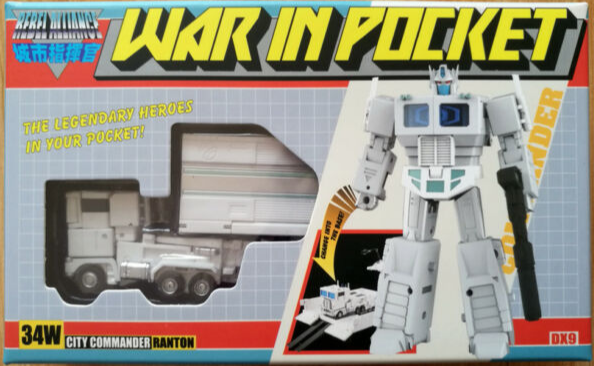 X34W Ranton | DX9 Toys 3rd Party Collectible Figure | Toygeek