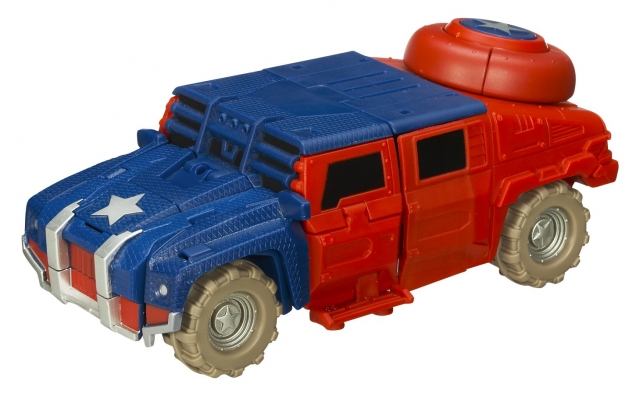 Captain America | Transformers Marvel Crossovers | Hasbro