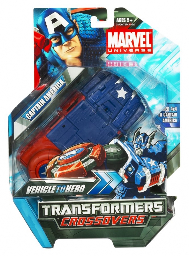 Captain America | Transformers Marvel Crossovers | Hasbro