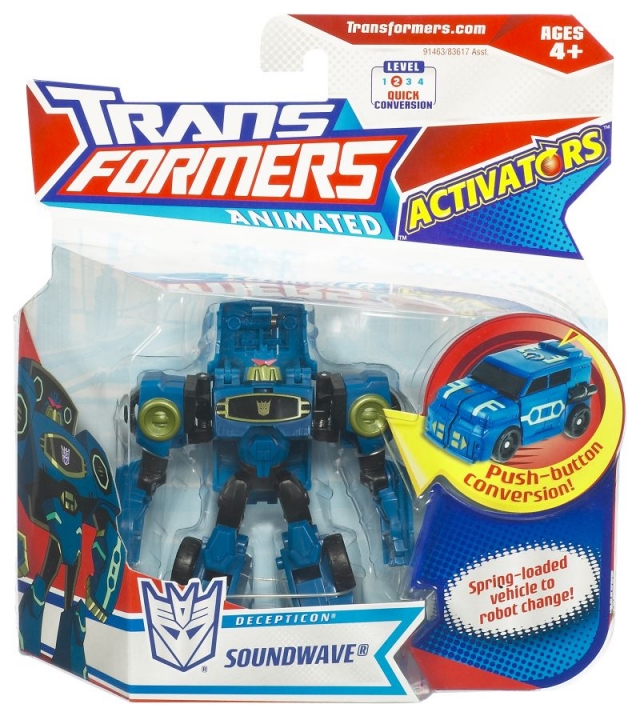 Activators Soundwave | Transformers Animated | Hasbro
