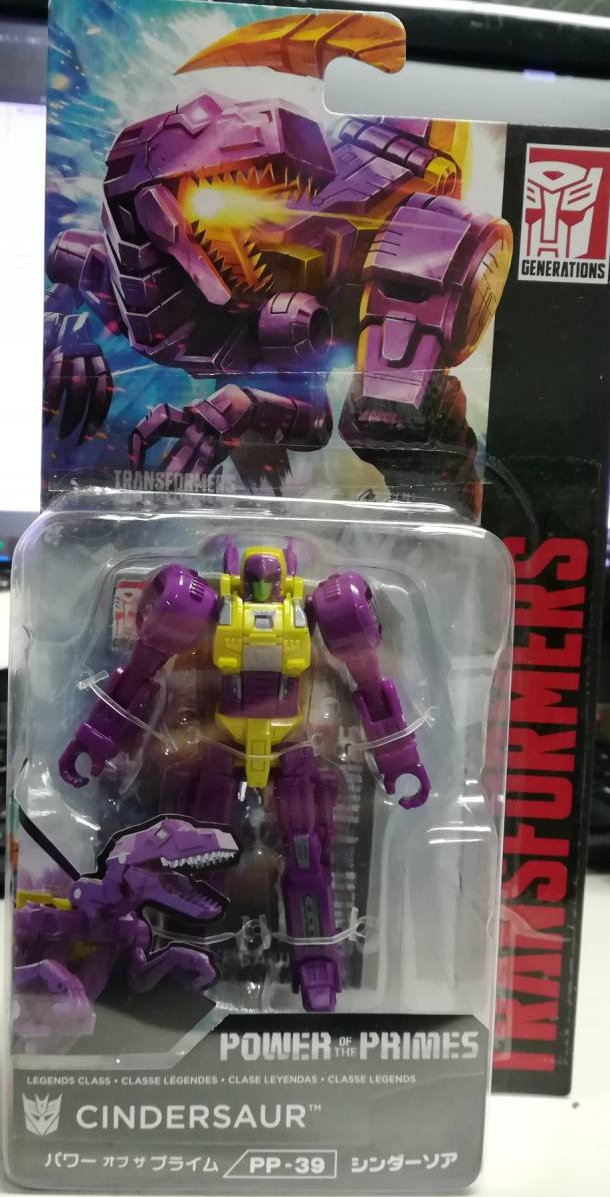 PP-39 Cindersaur | Power of the Primes Takara Tomy Transformers Figure ...