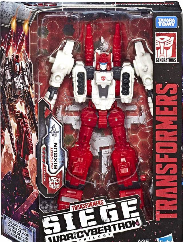 Deluxe Class WFC-S22 Autobot Six-Gun Weaponizer | Transformers War for ...