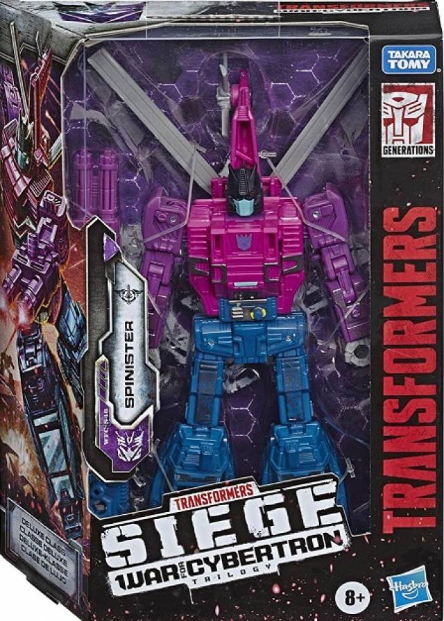 WFC-S48 Spinister | War for Cybertron Siege Transformers Figure | Toygeek