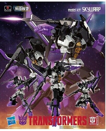 09 Skywarp Model Kit | Flame Toys Furai Model Transformers Kit | Toygeek