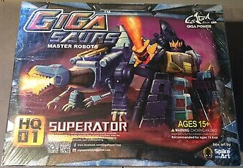 HQ-01 Superator Metallic Version | Gigapower Gigasaurs 3rd Party MP ...