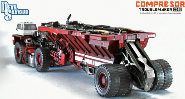 DS-03 Compresor | Devil Saviour 3rd Party Combiner Figure | Toygeek