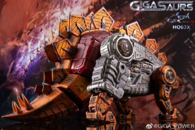 HQ03X Gutter Metallic Weathered Version | GigaPower Gigasaurs | TFSource