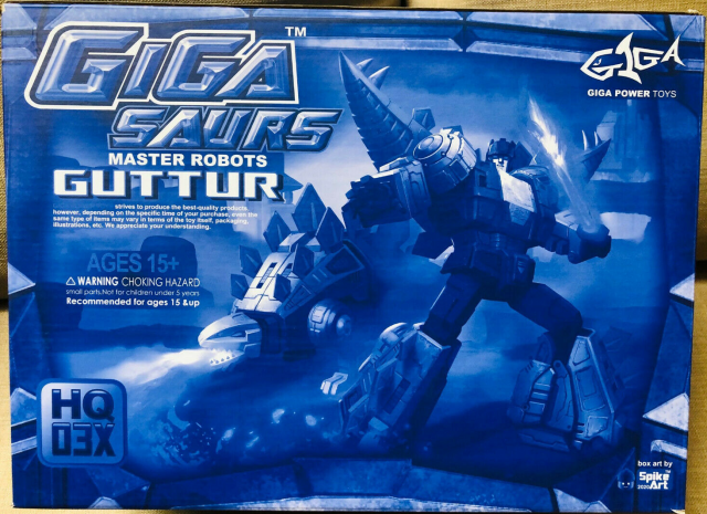 HQ03X Gutter Metallic Weathered Version | GigaPower Gigasaurs | TFSource