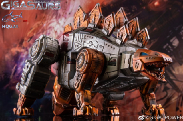 HQ03X Gutter Metallic Weathered Version | GigaPower Gigasaurs | TFSource