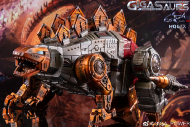 HQ03X Gutter Metallic Weathered Version | GigaPower Gigasaurs | TFSource