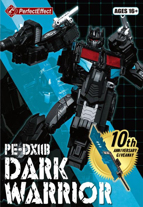 PE-DX11B Dark Warrior | Perfect Effect 3rd Party Action Figure | Toygeek