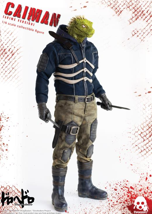 Threezero Dorohedoro Caiman Anime Version 1:6 Scale Figure