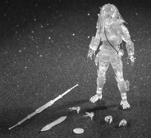 City Hunter Predator Invisible Version 1:18 Scale | Predator 2 | Hiya Toys