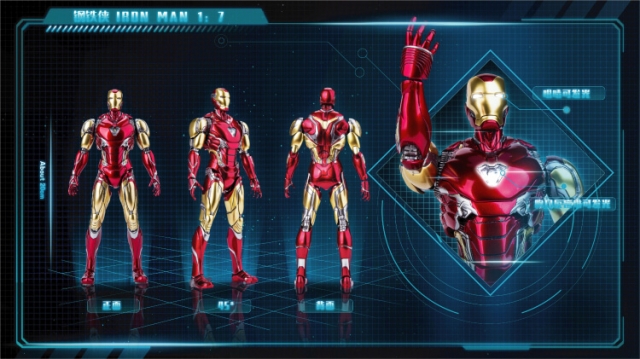Avengers Endgame Iron Man Mark-85 1:7 Scale Figure | M.W culture