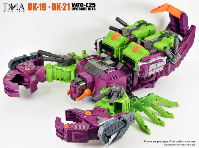 DK-21 Upgrade Kit for Transformers WFC: Earthrise WFC-E25 Titan ...