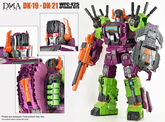 DK-21 Upgrade Kit for Transformers WFC: Earthrise WFC-E25 Titan ...